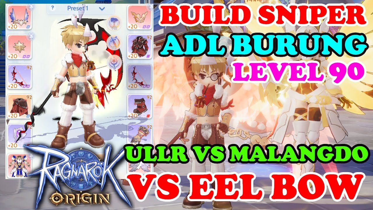 BUILD SNIPER ASPD FALCON LEVEL 90 Ragnarok Origin ROO - YouTube