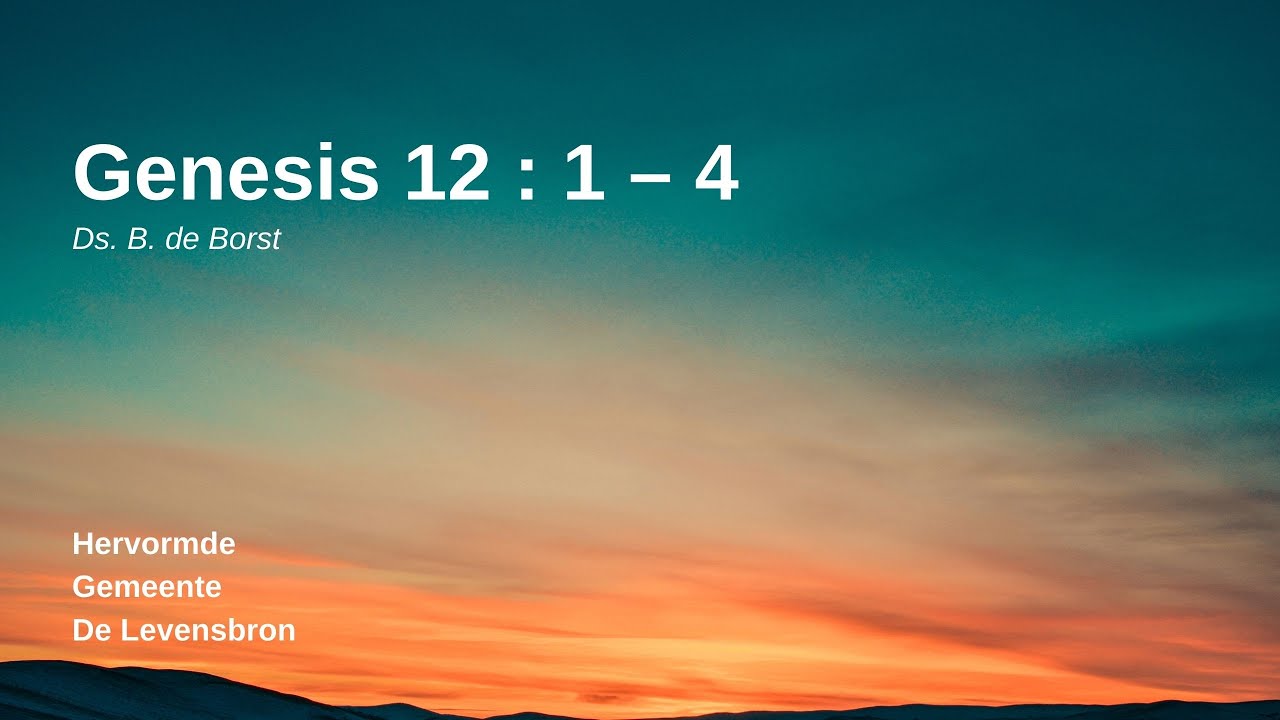 De Levensbron Goes | Ds. B. de Borst - 3 oktober 2021 - YouTube