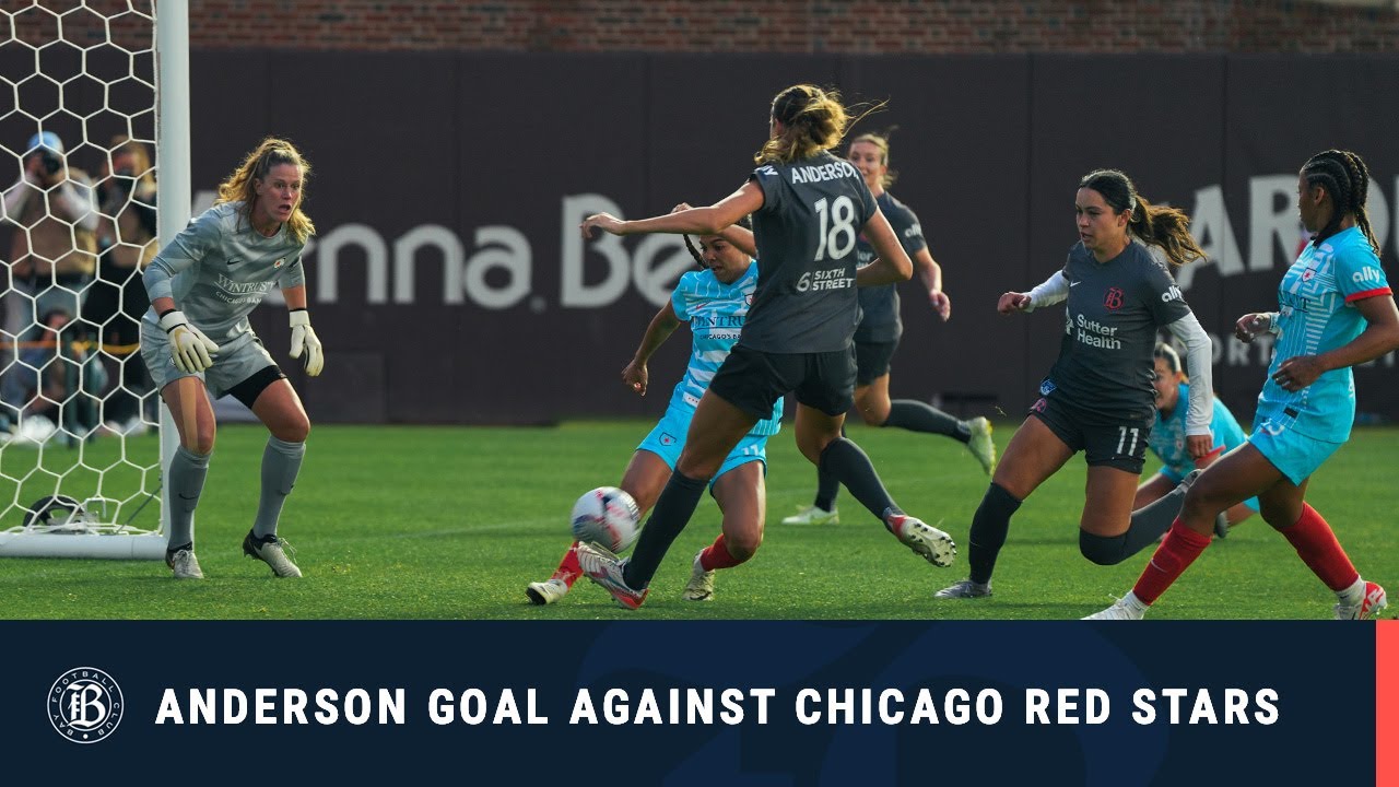 Bay FC Goal by Joelle Anderson against Chicago Red Stars - YouTube