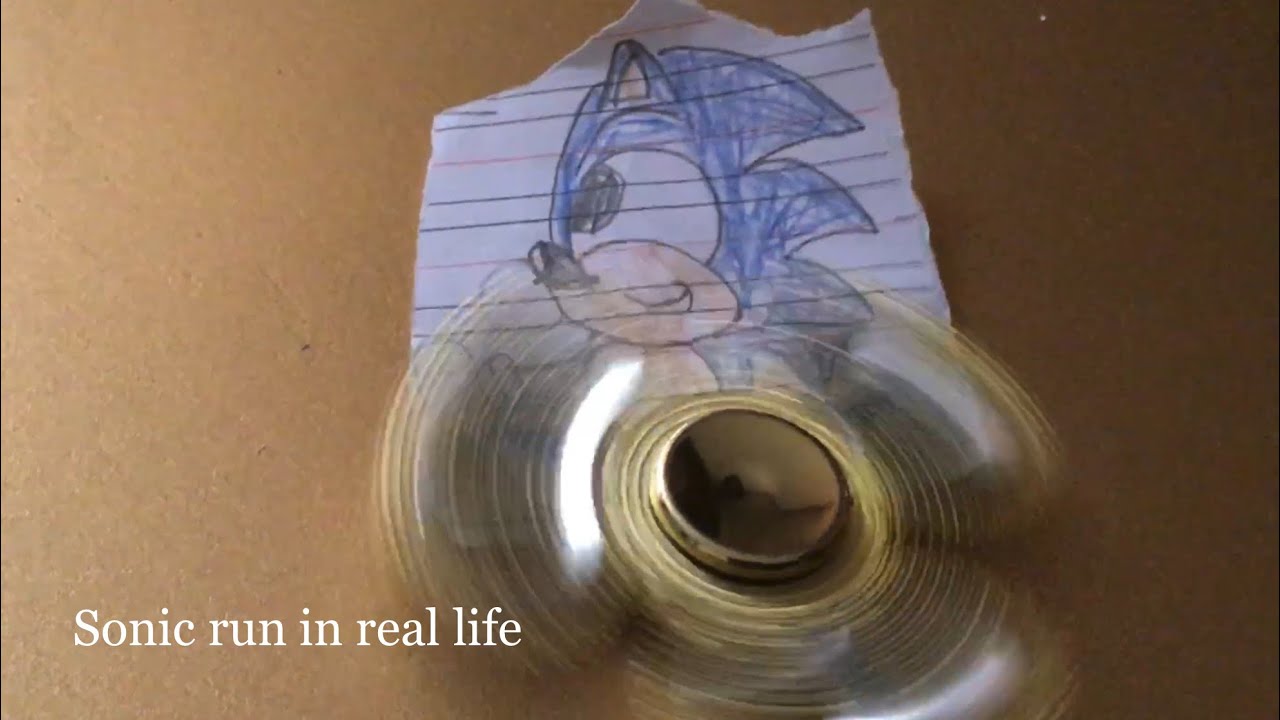 Sonic run in real life - YouTube