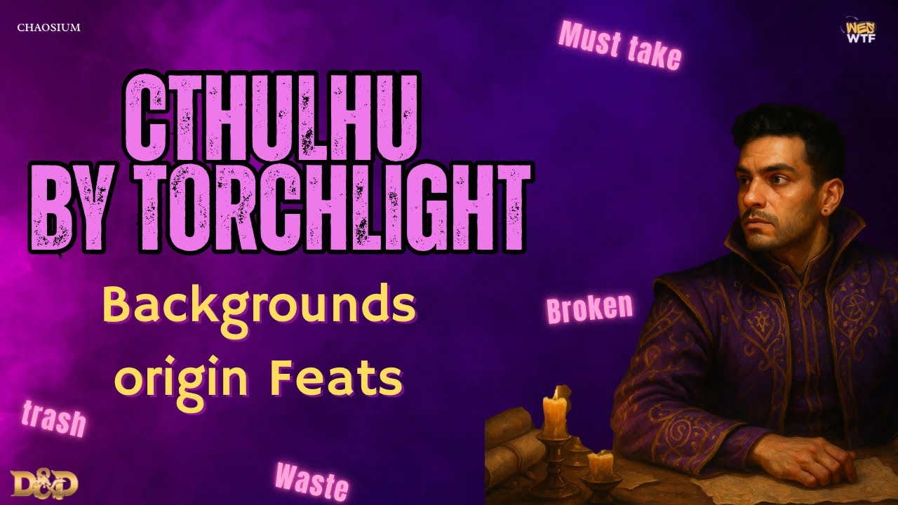 Cthulhu by torchlight Feats for DnD 5e! - YouTube