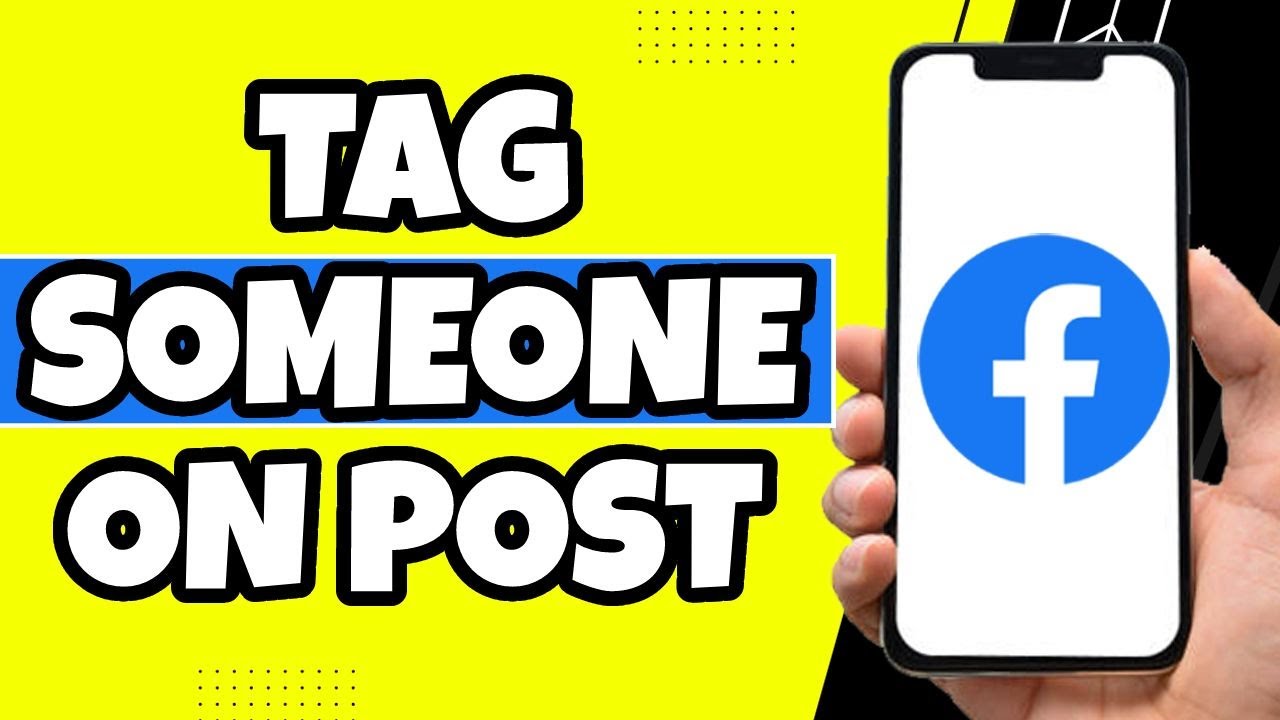 How To Tag Someone on Facebook Page Post (Quick) - YouTube