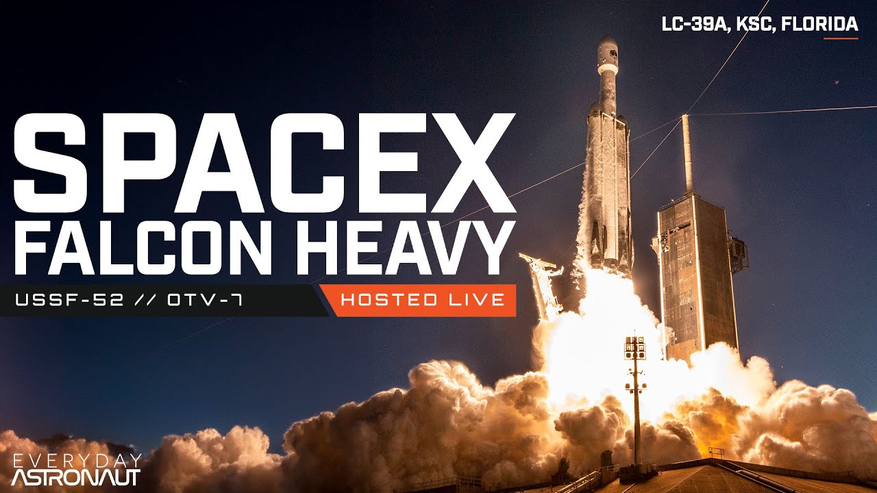 Watch SpaceX launch a Falcon Heavy with the X-37B secret spaceplane! # ...