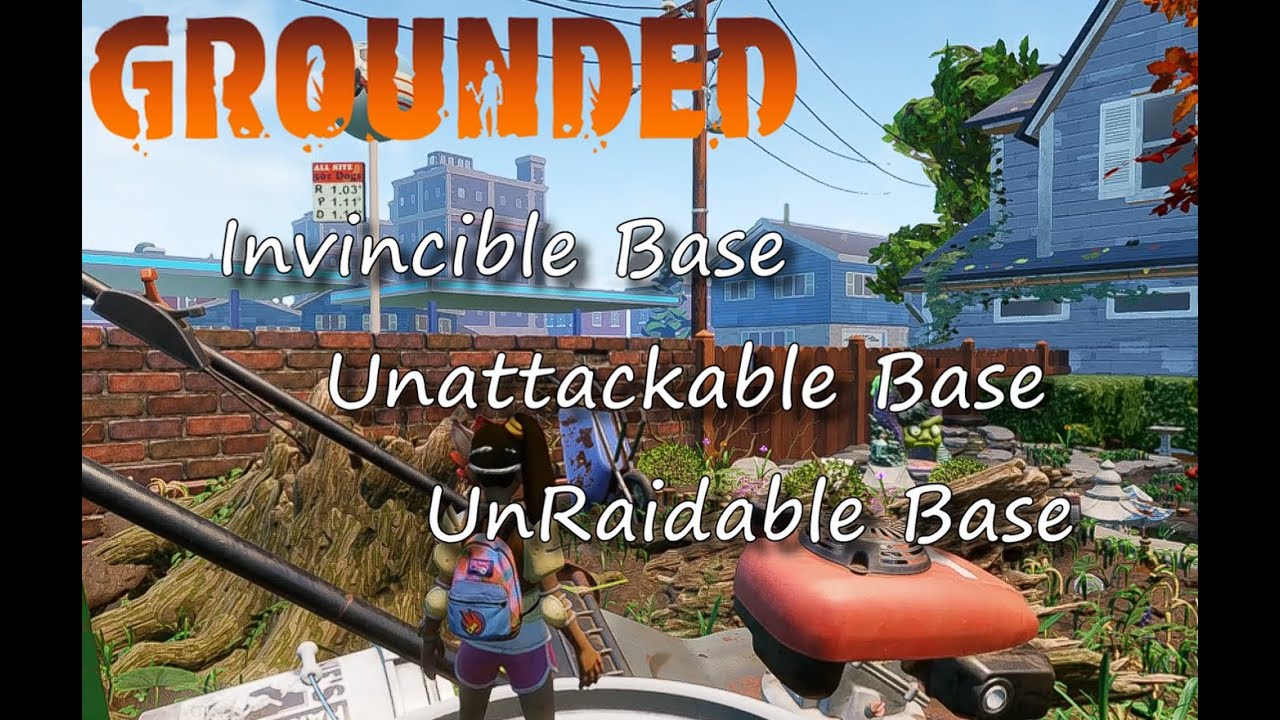 Invincible | Unattackable | UnRaidable Grounded 1.4 Base - YouTube
