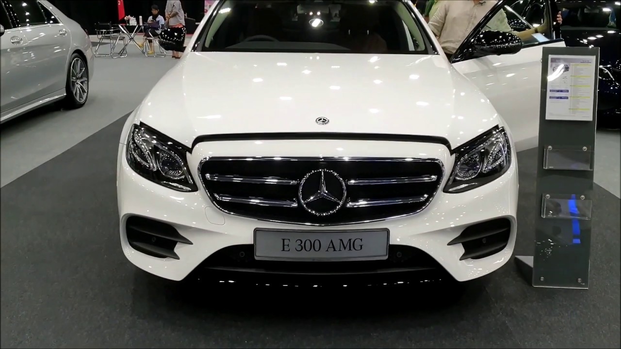 2018 Mercedes-Benz E 300 AMG - Walkaround Video - YouTube