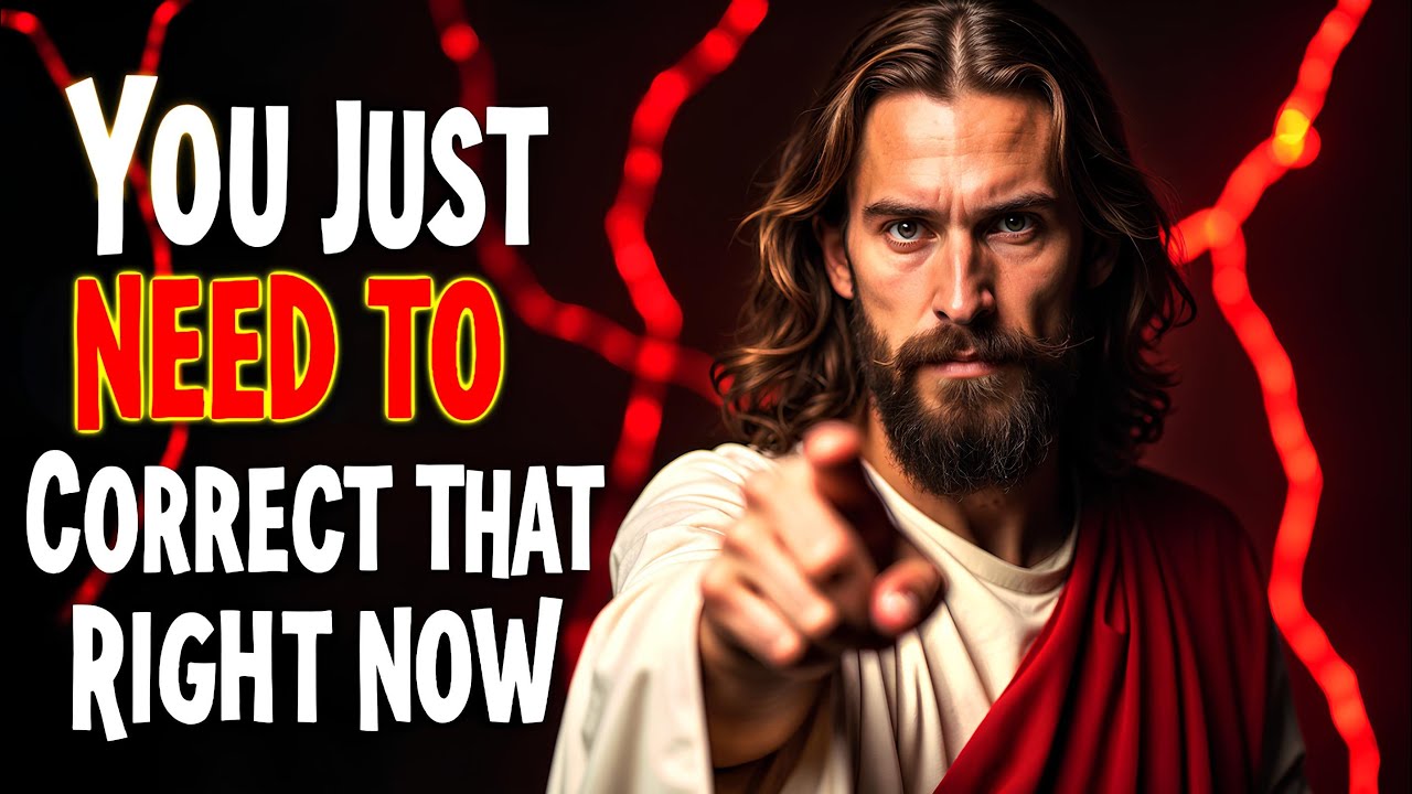 GOD SAYS: YOU JUST NEED TO CORRECT THAT RIGHT NOW... | God Message For ...