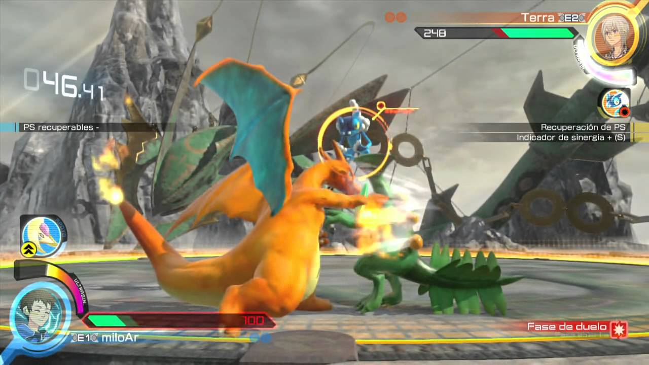 Pokken tournament: Charizard vs Sceptile - Multiplayer ARG #2 - YouTube