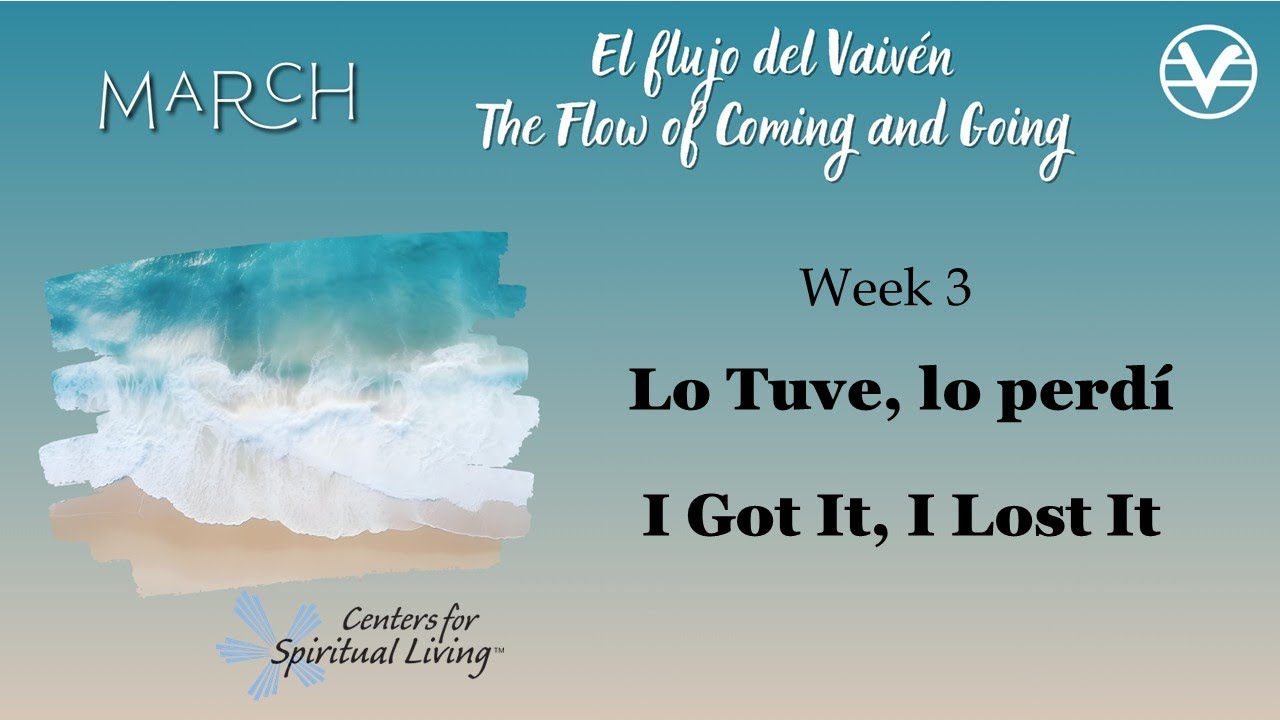 3/16/25 'I Got It, I Lost It, I Get IT!' Rev. Rodney and Rev. Marie ...