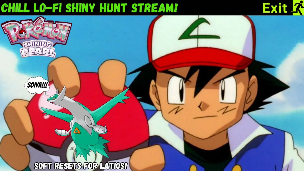 SHINY HUNTING STREAM: Soft Resets For Latios (BDSP) #3 // 500+ CHECKS - YouTube