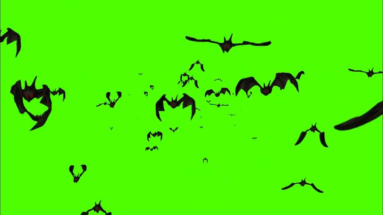 Halloween On Green Screen - YouTube