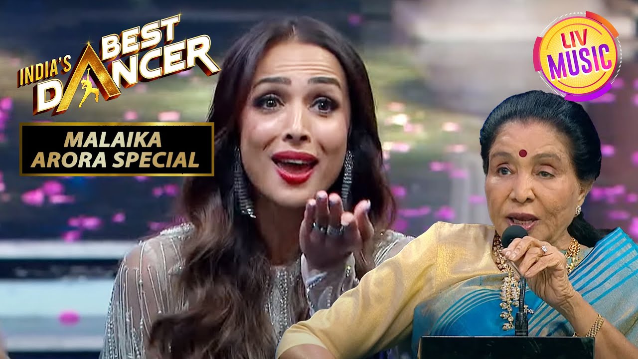 Asha Bhosle Ji को Malaika ने दिया शानदार Tribute | India's Best Dancer ...