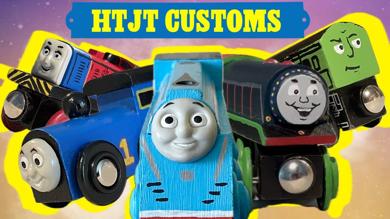 MEGA Custom Thomas Wooden Railway train showcase! - YouTube