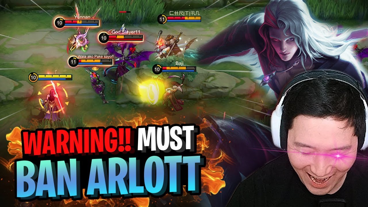 You Must Learn This OP Hero, Arlott Build and Gameplay | Mobile Legends ...