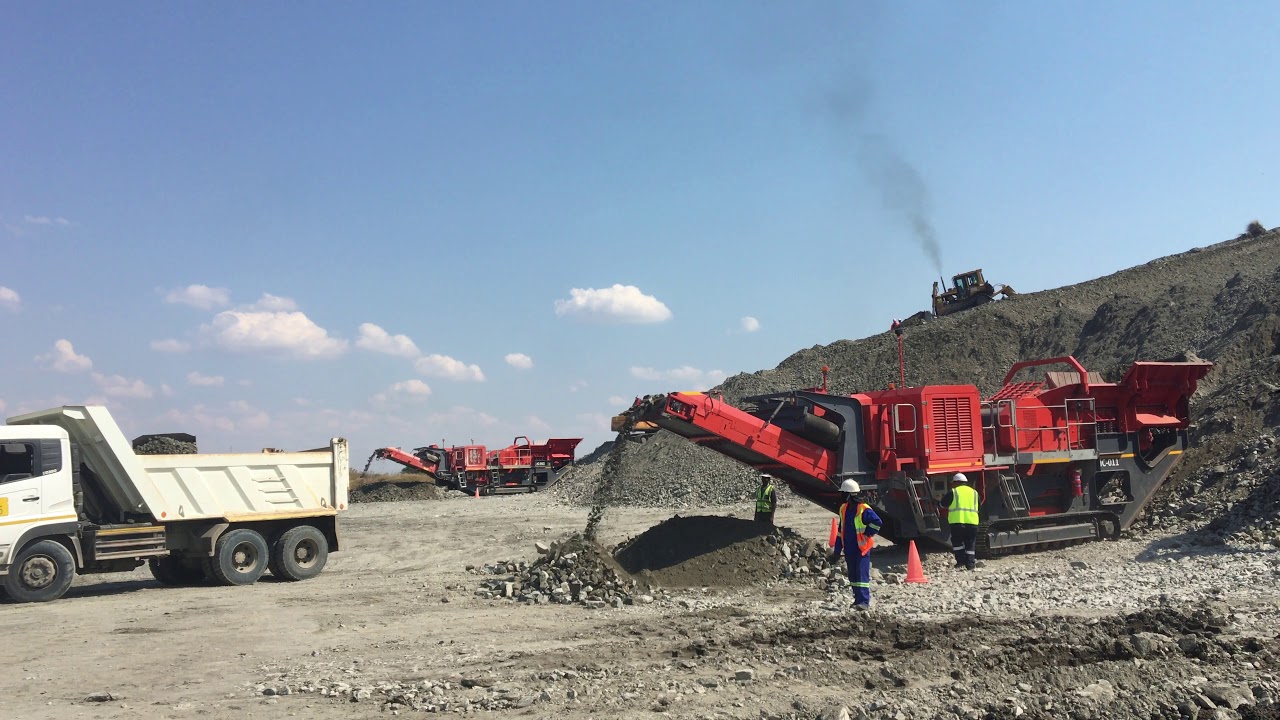 Seneca Crushing Mineral Processing Platinum - YouTube
