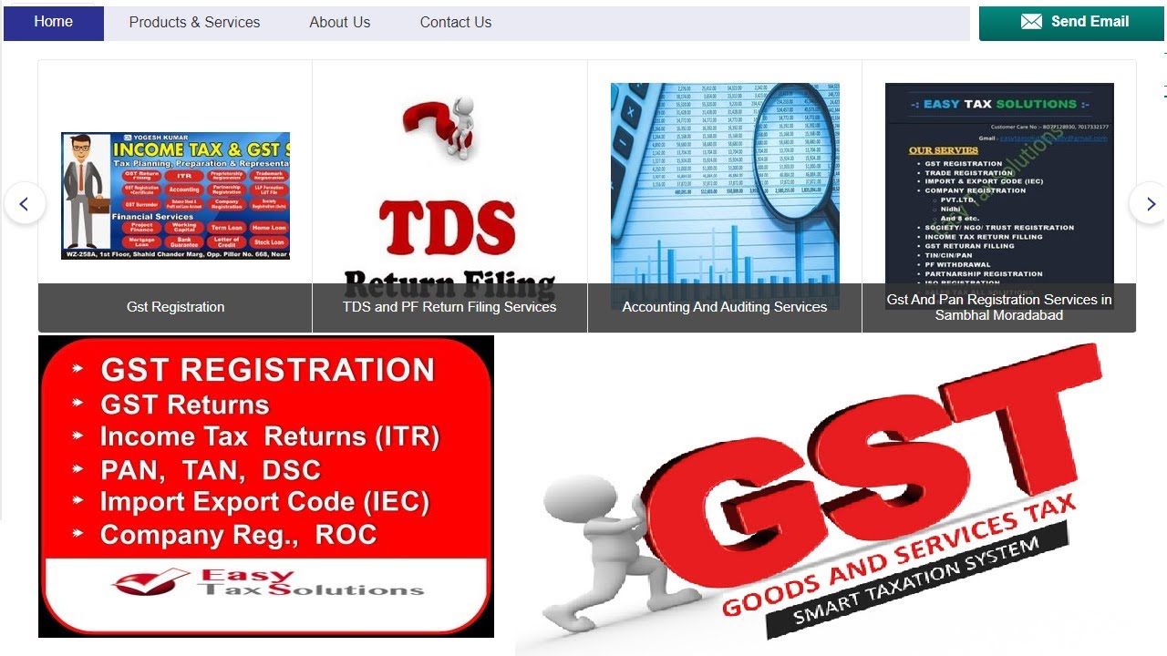 Easy Tax Solutions Gst and Income Tax Services - YouTube