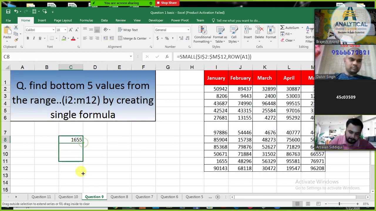 Basic Assignments 1 to 7 - YouTube
