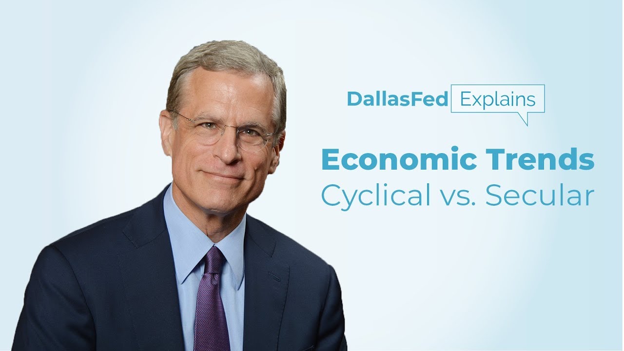 Dallas Fed Explains: Cyclical vs. Secular Economic Trends - YouTube