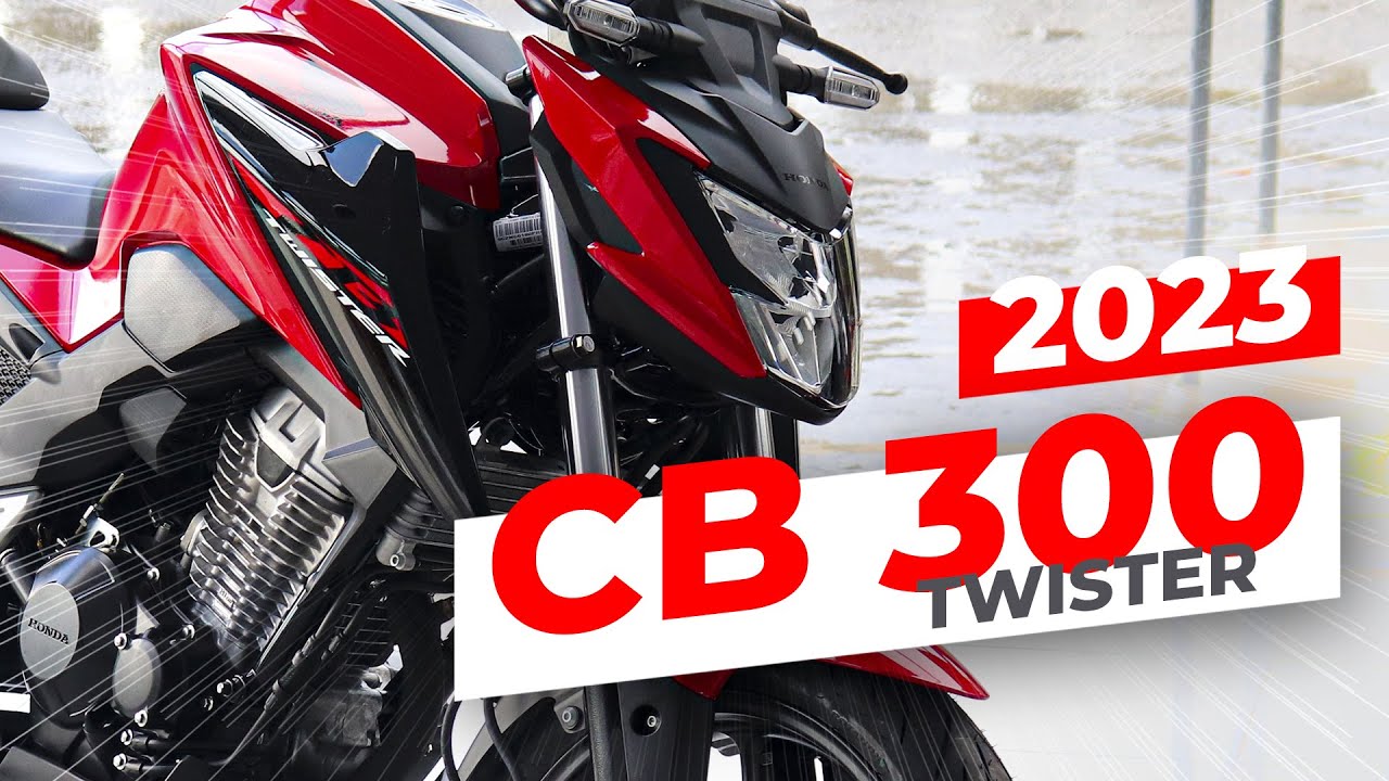 NOVA CB 300F TWISTER 2023 VERMELHA (CBS) | Avaliação Completa: Novo ...