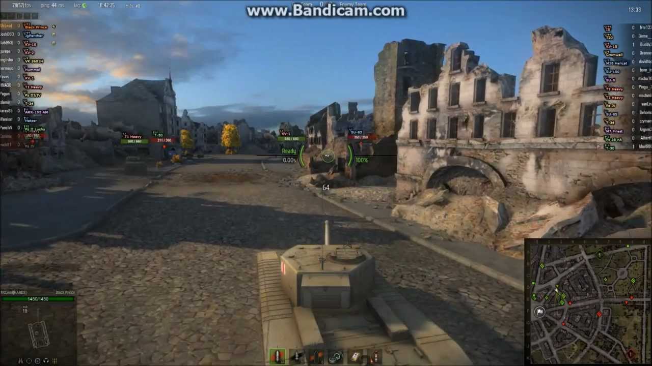World of Tanks - Black Prince - Tier 7 British Heavy Tank - YouTube