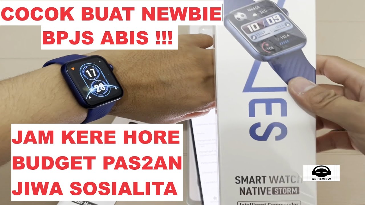 DS REVIEW Tergiur Membeli Smart Watch Murah Native Storm ITEL ISW-O11 ...