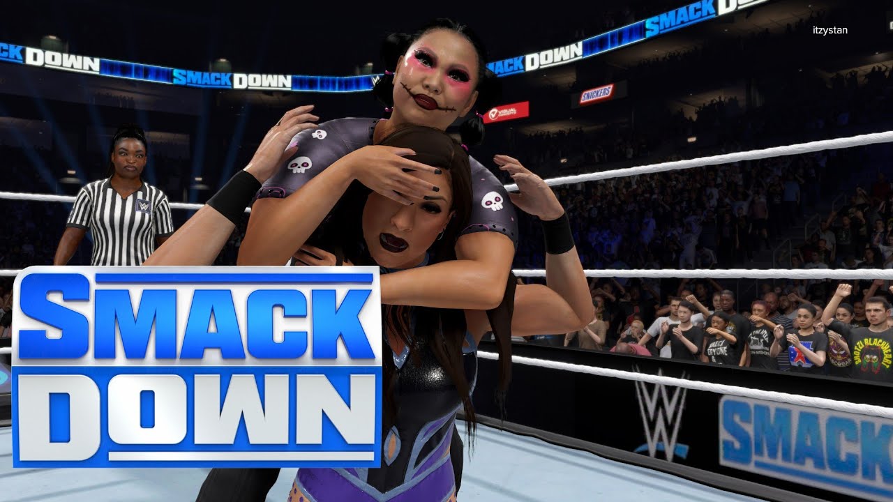 WWE 2K24 SMACKDOWN - RAQUEL RODRIGUEZ VS. WENDY CHOO - YouTube