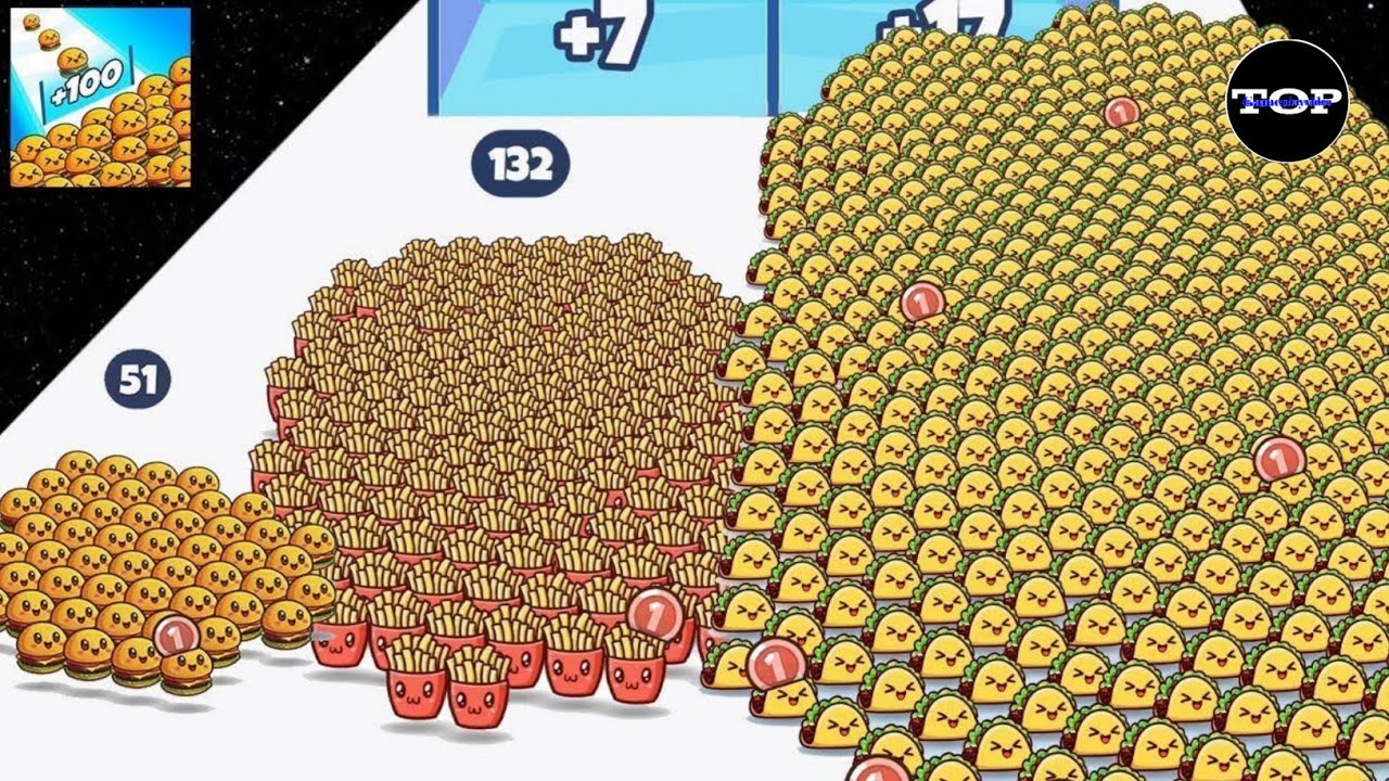 Food Run - Level Up Food (NOOB PRO HACKER) Max Level Gameplay - YouTube