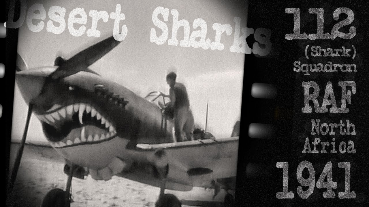 Curtiss Tomahawks of 112 Shark Squadron RAF North Africa Egypt 1941 ...
