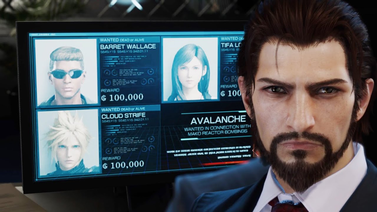 Reeve Tuesti Manipulated Cloud,Tifa and Barret Avalanche Wanted Poster ...