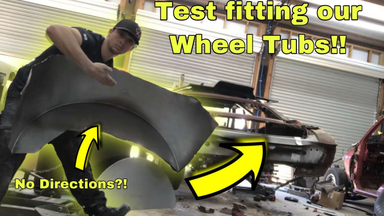 Installing Rear Tubs in our 1972 Chevelle Drag Car!! - YouTube