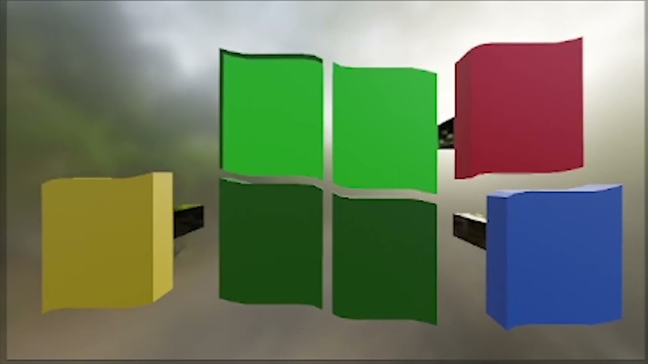 Windows Server 2003 Animation (MY REMAKE IN BLENDER) - YouTube