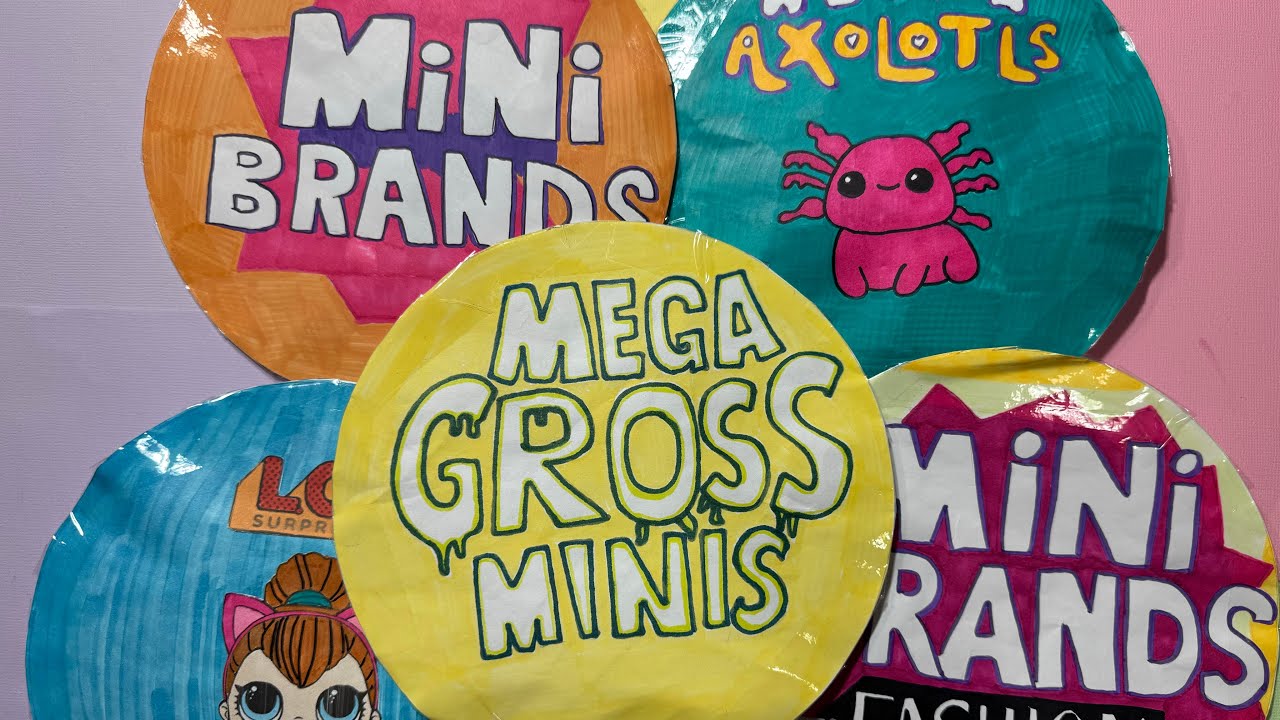 Paper Blind Bags Opening ASMR - YouTube