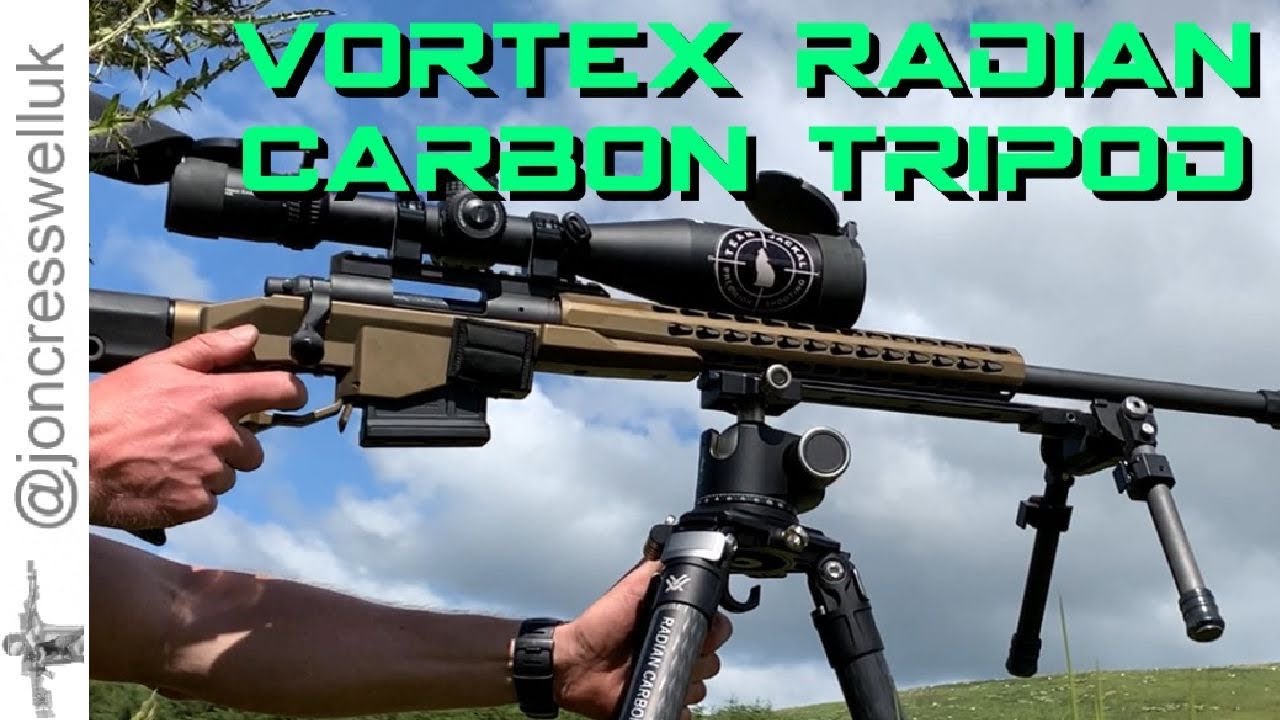 Vortex Radian Carbon Tripod: Unbox, Features, Adjustments & Shoot - YouTube
