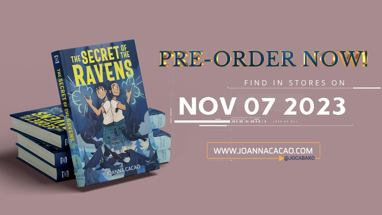 The Secret of the Ravens Pre-Order Trailer - Cover reveal! - YouTube