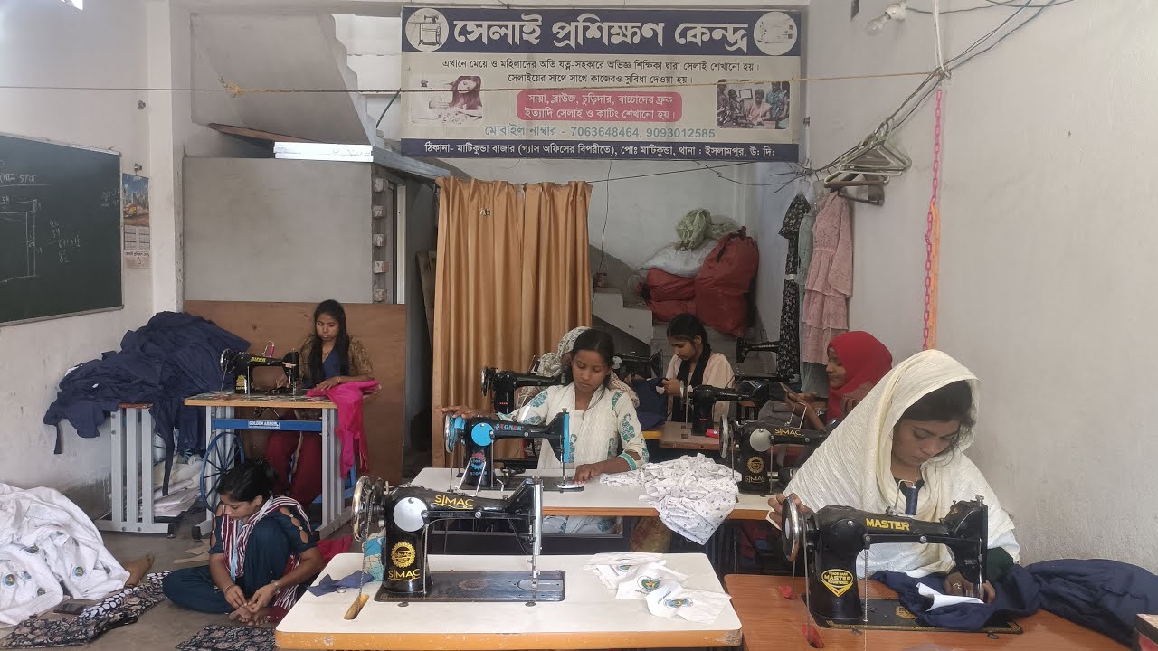 The Talenta Tailoring Training Centre, Cutting and Stitching - YouTube