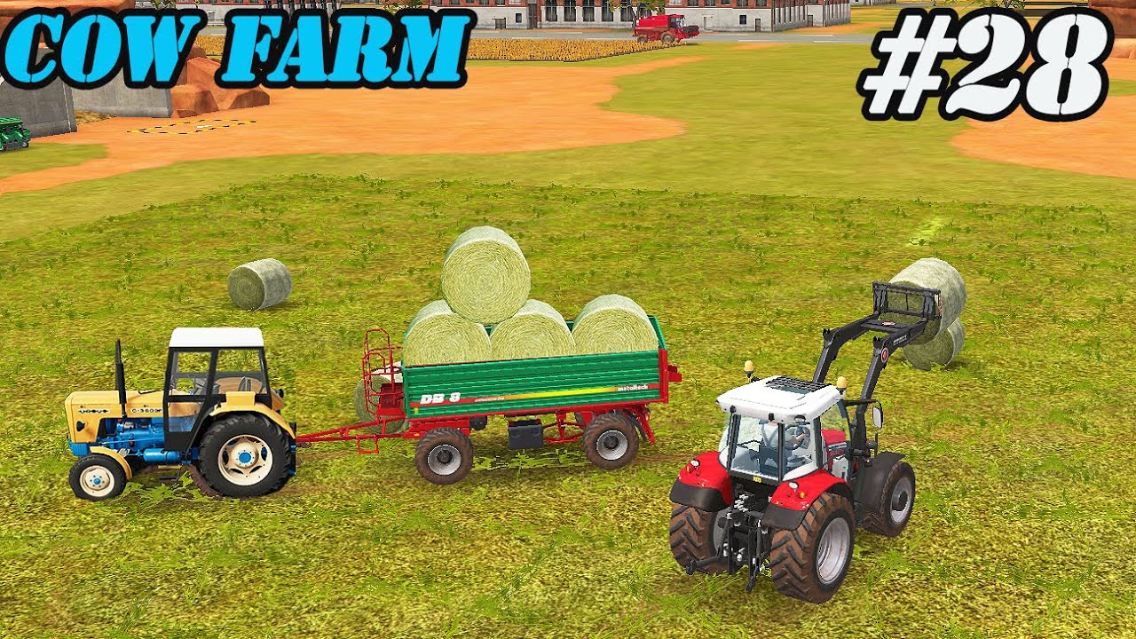 FS 18 COW FARM. Timelapse # 28. Another busy day. - YouTube