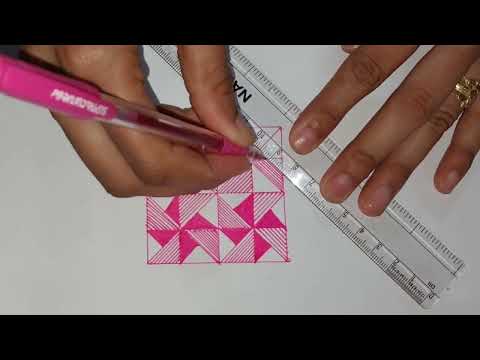 simple and creative hand art design, drawing design - YouTube