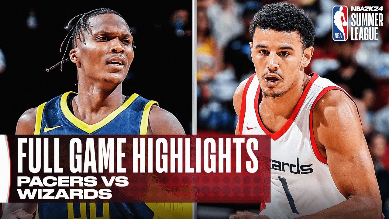 PACERS vs WIZARDS | NBA SUMMER LEAGUE | FULL GAME HIGHLIGHTS - YouTube