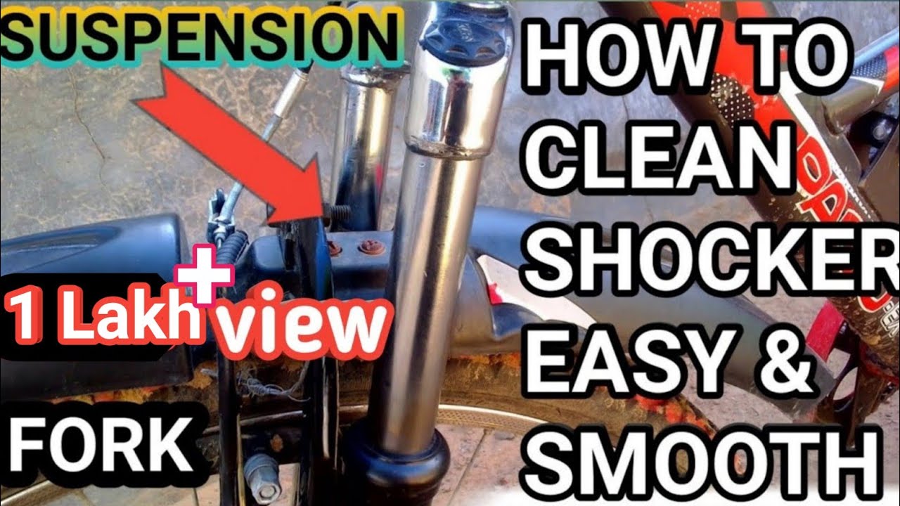 HOW TO CLEAN & REPAIR FORUNT SUSPENSION/ SHOCKER/FORK ||EASY AT HOME ...