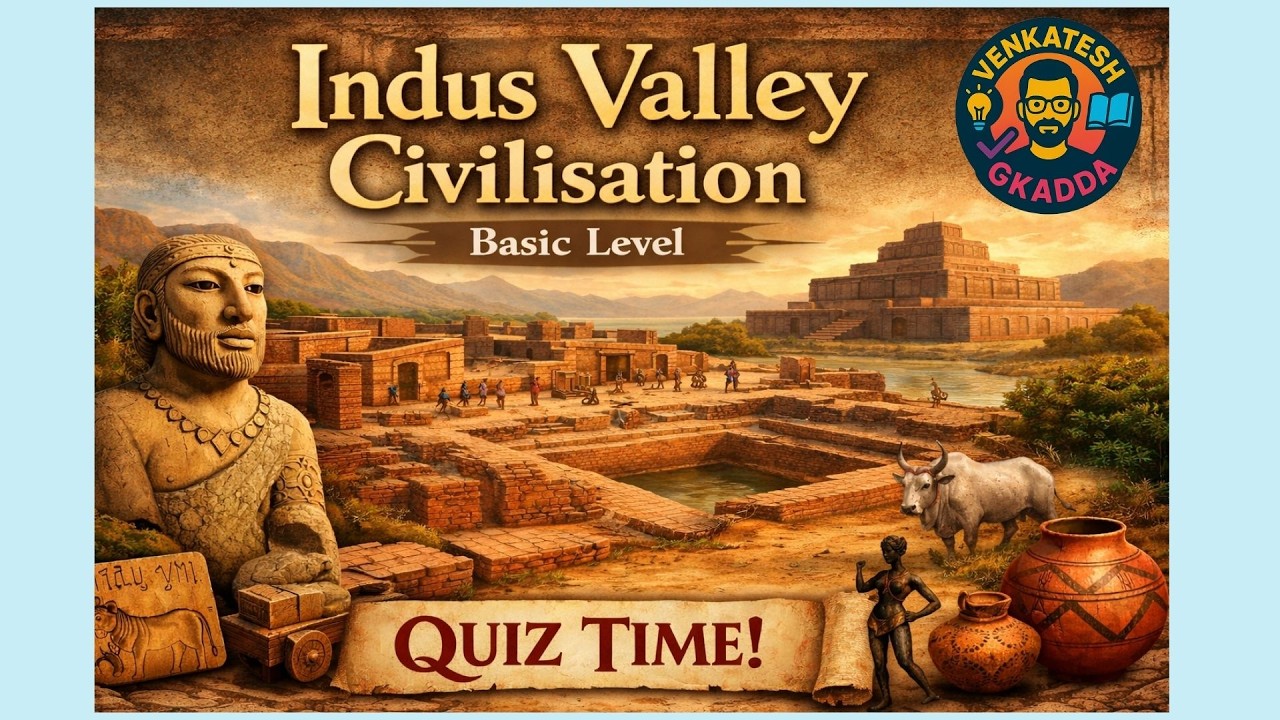 “Indus Valley Civilization Quiz | Basic Level | Test Your Knowledge 🏺 ...