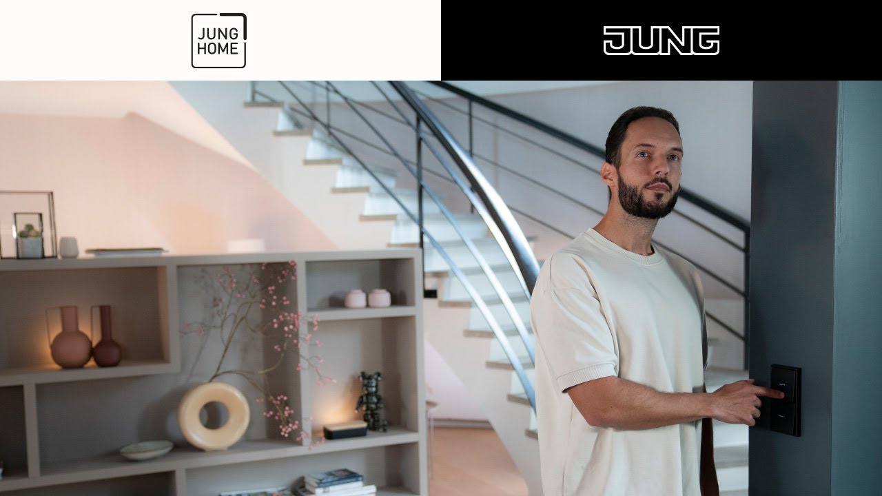 Smart control with JUNG HOME - YouTube