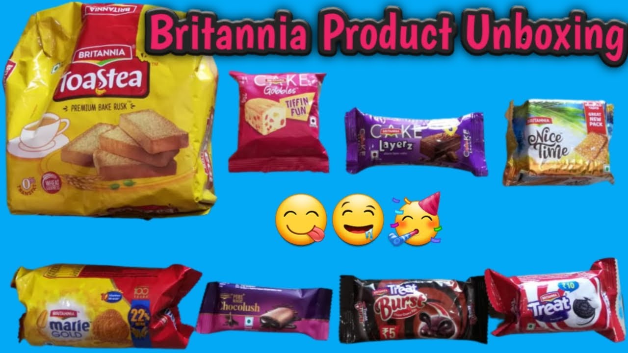 Britannia Product Review || Britannia Biscuit, Cake, Toast, Chocolate ...