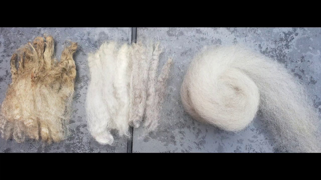 Scouring and prepping wool with fiber arts instructor Mary Egbert - YouTube