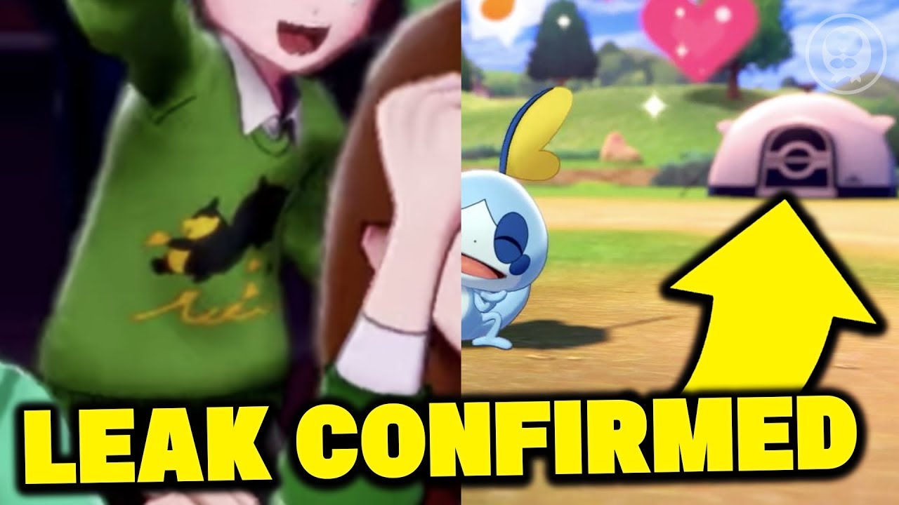 LEAK CONFIRMED for Pokemon Sword and Shield! Camping in Wild Area ...