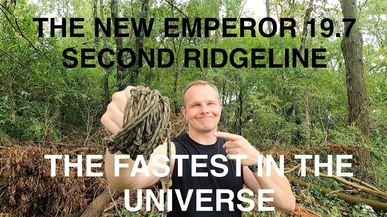 JUNGLE CORD Fastest Rapid Deployment Ridgeline Under 20 Second Response ...