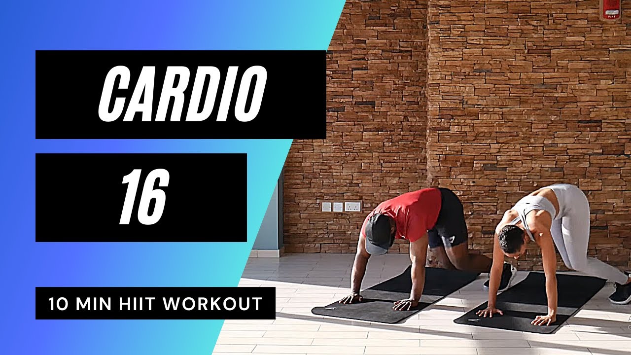 10 MIN HIIT WORKOUT CARDIO SESSION | MrandMrsMuscle - YouTube
