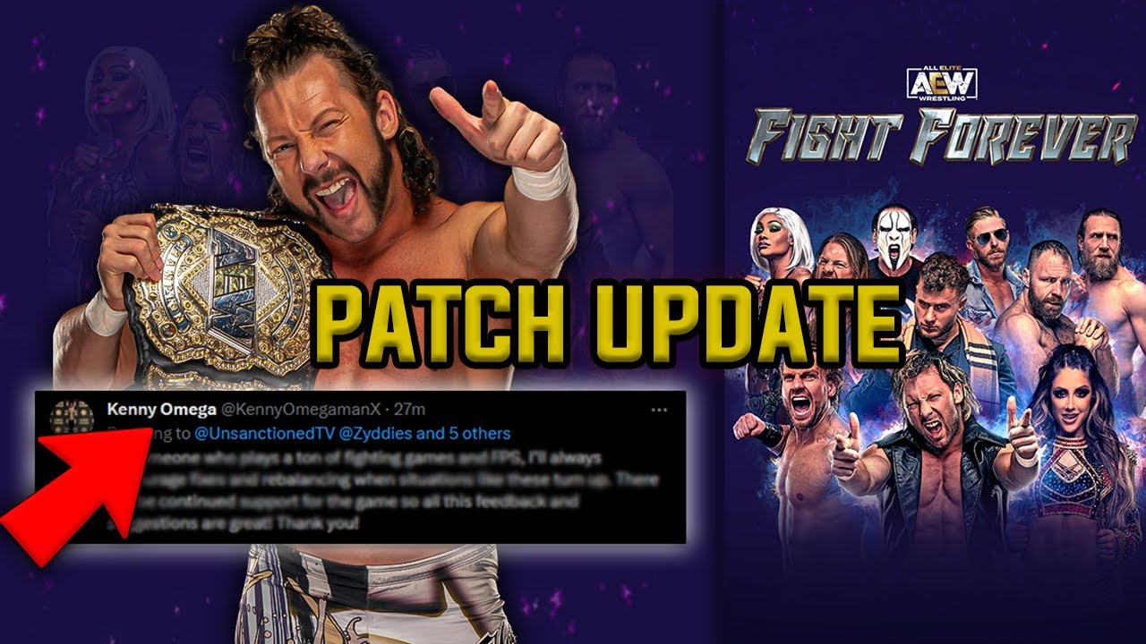 AEW Fight Forever - Patch Update!! - YouTube