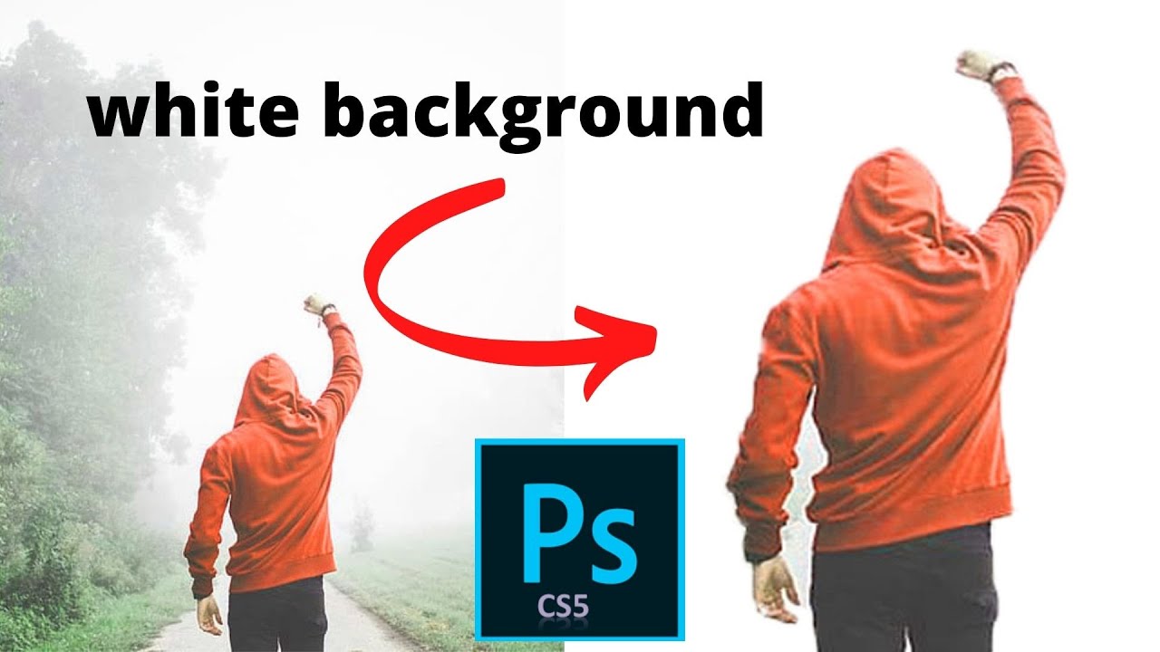 How to Make a White Background in Photoshop CS5 - Complete Process ...