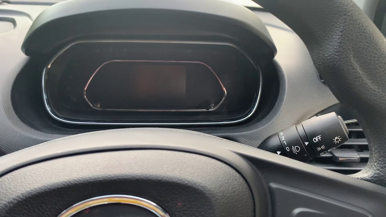 Tata Tiago New Instrument Cluster Dashboard - YouTube
