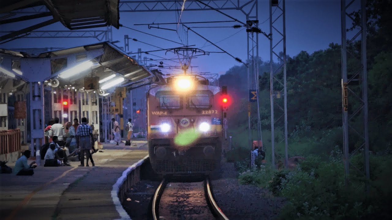 22661 Chennai Egmore - Rameshwaram Sethu SF Express Skips Tirusulam at ...