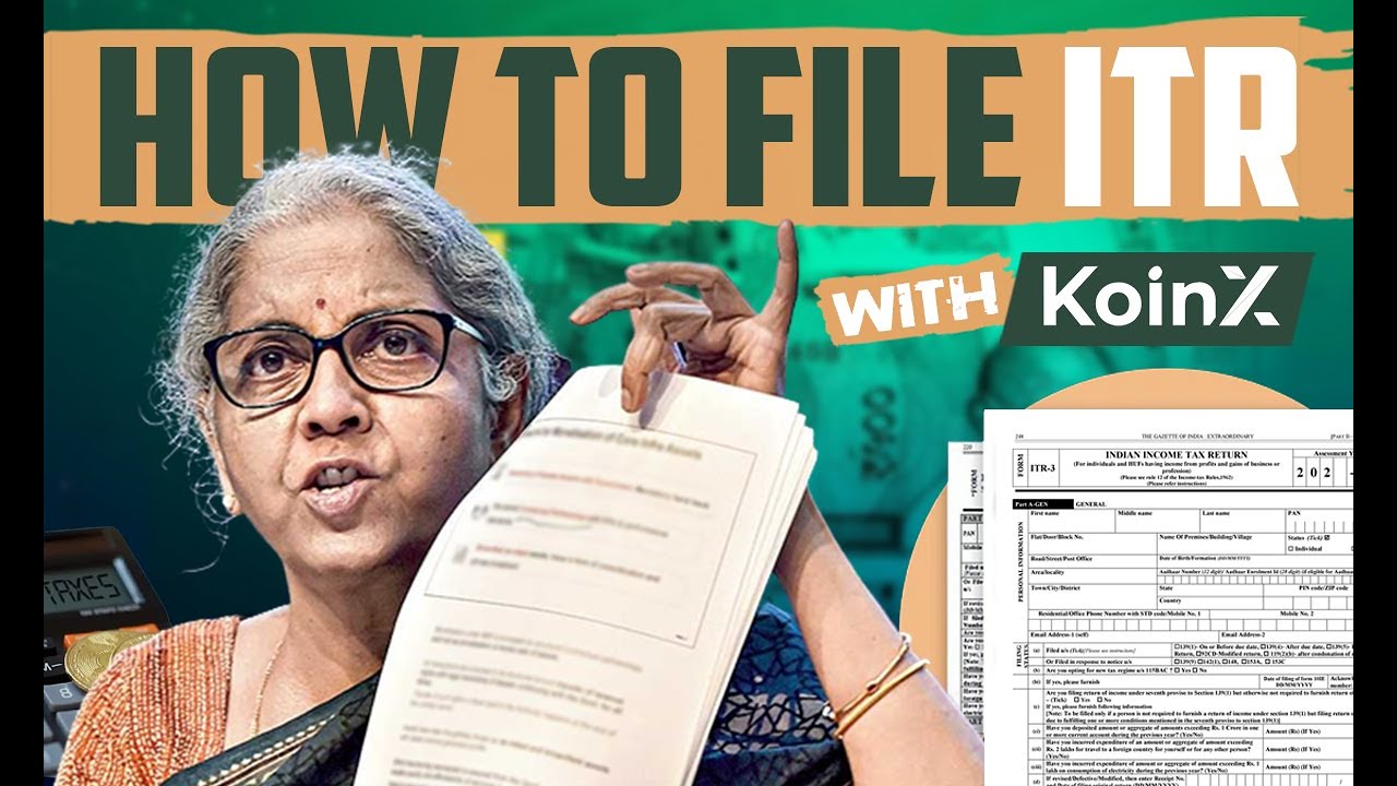 How To File ITR With KoinX | Crypto Tax Calculations And Report | Accurate Crypto Tax - YouTube